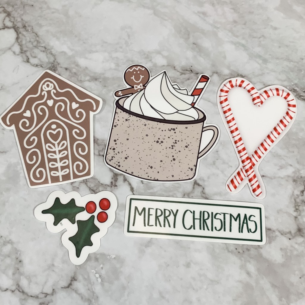 New Christmas Sticker Designs - Crafting With Brenna